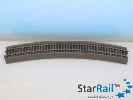 Gebogenes Gleis R6 30°