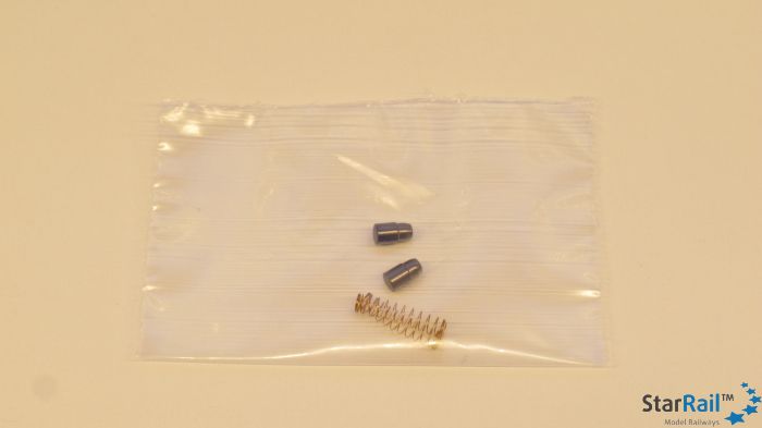 Ersatz-Schleifkohlen und Federn