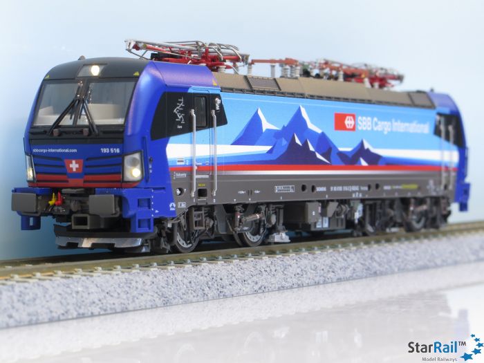 Elektrolokomotive Vectron 193 MS SBB Cargo International "Aare" Analog